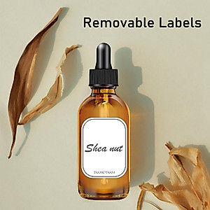 Bumobum Dropper Bottle 2 oz, 2 pack Amber Glass Eye Dropper Bottles with Labels and Funnel, Tincture Bottle with Measured Dropper - Leakproof Essential Oils Bottles