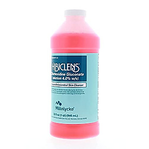 Hibiclens Antimicrobial Skin Liquid Soap,32 Fluid Ounce (Pack of 2)