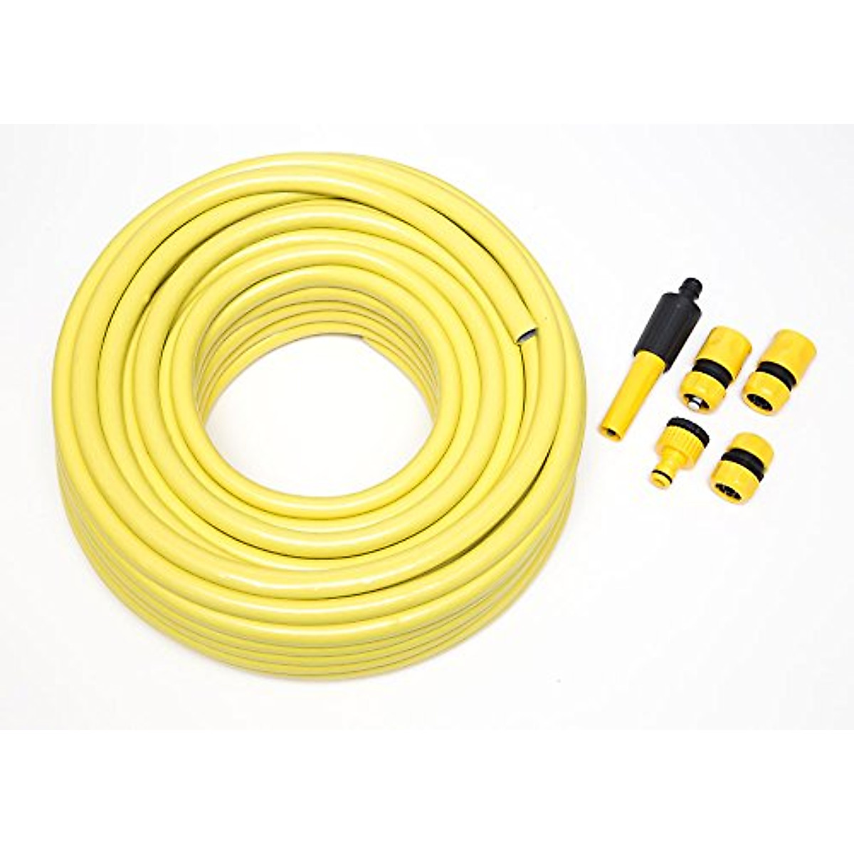 ONESTOPDIY 30M Professional Anti Kink Heavy Duty Hose Garden HOSEPIPE + Fittings