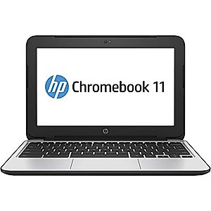 HP ChromeBook 11 G4 11.6 Inch Business Notebooks, Intel Celeron Processor N2840 2.16GHz, 2G RAM, 16G SSD, WiFi, HDMI, Chrome OS(Renewed)