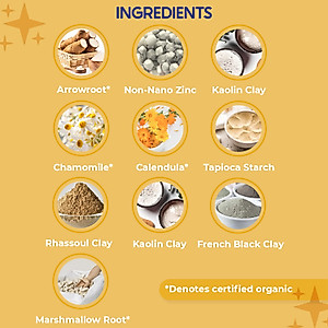 Naprim Naturals Nourishing Dry Shampoo Hair Powder for Blonde - Talc-Free Oil Absorption for Lightweight Volume - No Residue UV Protection Non-Aerosol - Travel-Friendly Hair Care (30g)