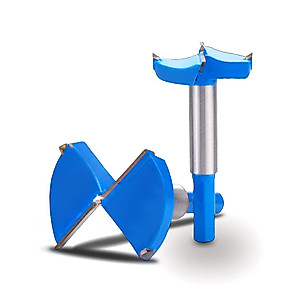 1-5/8" Forstner Drill Bit,Hex Shank Carbide Tipped Wood Drilling Wood Tool Punching Bit(42mm)