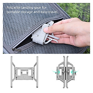 Detachable Landing Gear for Holy Stone HS720G Extender Height Foot Support Protector Stand Quick Release Drone Accessory