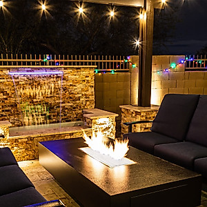 4 Pcs Ceramic Wool Wick Sponge for Extend Fire Life, Ceramic Wool Wick Sponge for Tabletop Fire Pit Bowl, Ceramic Fiber Insulation for Ethanol Tabletop Fires, 12 x 8 x 1 Inches