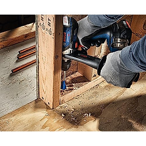 BOSCH NS5003 3-Piece Nail Strike Wood-Boring Spade Bits Assorted Set Optimized for Wood and Wood with Nails