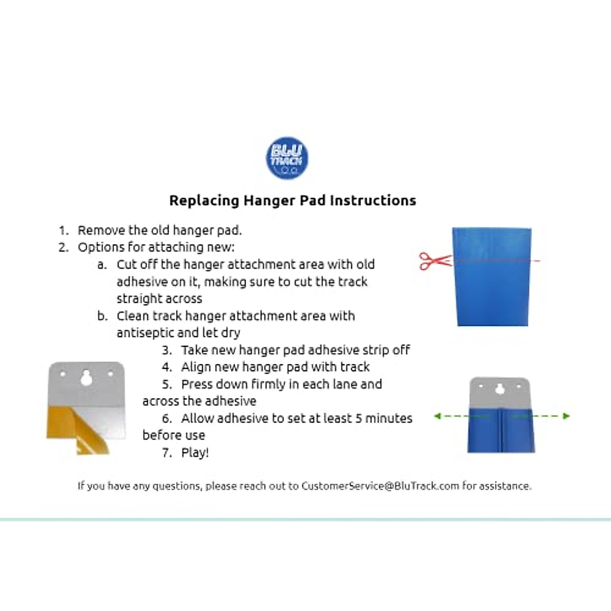 BluTrack Replacement Hanger