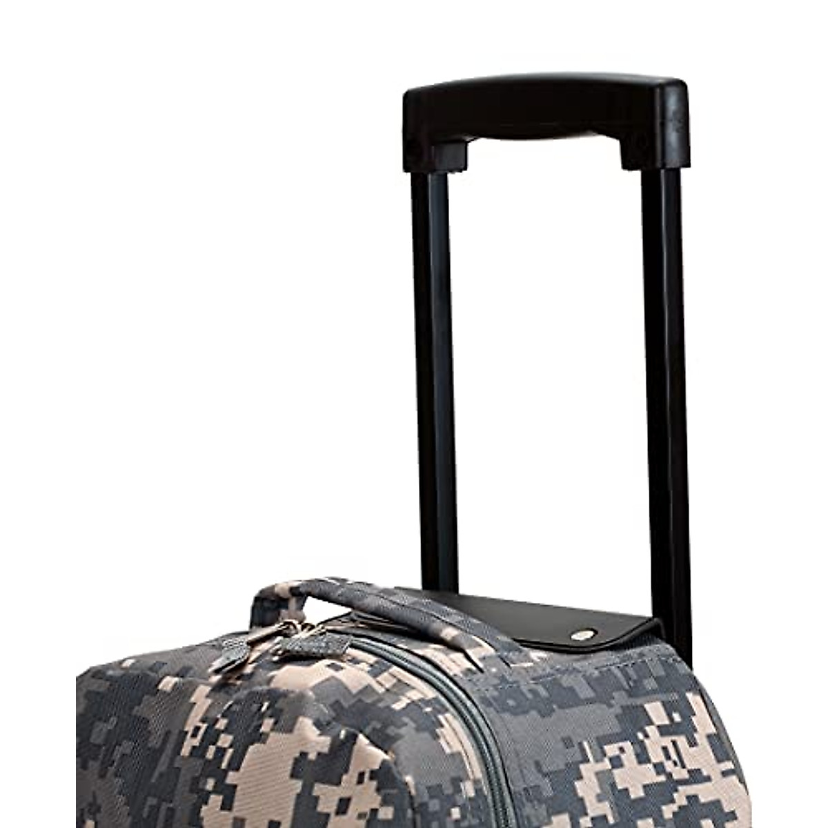 Rockland Double Handle Rolling Backpack, ACU Camo, 17-Inch