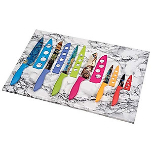 CHEF'S VISION Blade Keepers Protective Knife Covers for The Masterpiece Series Knives - Knives Not Included - Color Blade Sheaths for Kitchen Knives - Blade Guards to Protect Your Masterpiece Knives