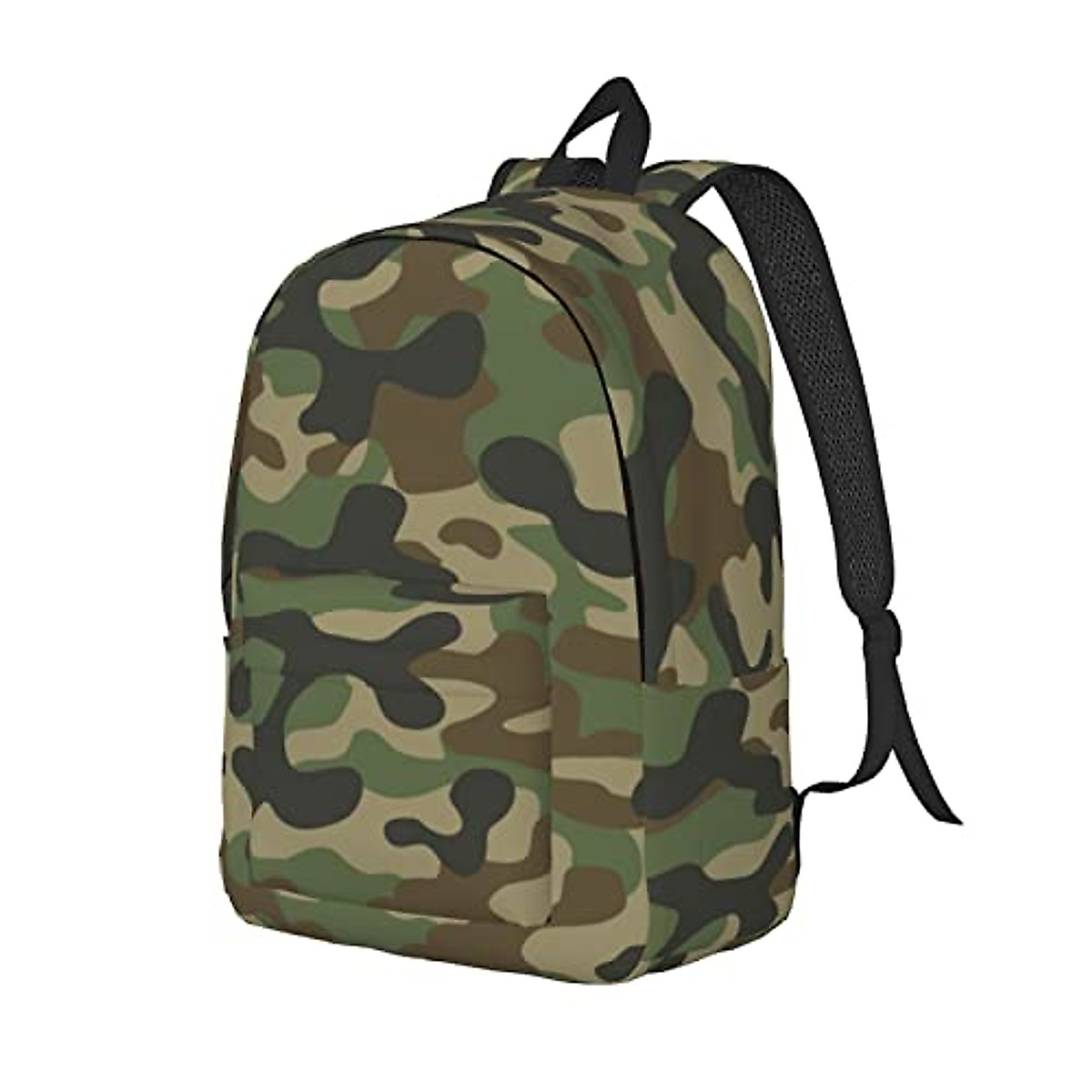 Duduho Army Camouflage Backpack 17.7 Inch Laptop Backpack Travel Hiking Daypack Military Camo Multipurpose Book Bag For Men Women Teens Boys Girls