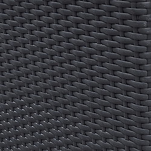 Armen Living Cabana Adjustable Wicker Chaise Lounge Chair