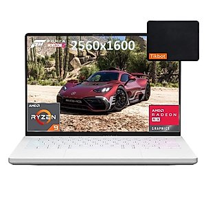 Asus - ROG Zephyrus 14 QHD(2560x1600) Gaming Laptop - AMD Radeon RX 6800S -AMD R9-6900HS -Win11 Home, with Mouse Pad (24GB RAM | 2TB PCIe SSD)