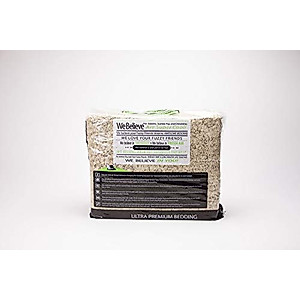 Rabbit Hole Hay Ultra Premium, Food Grade Bedding for Your Small Pet Rabbit, Chinchilla, or Guinea Pig Natural (2.0cuft)