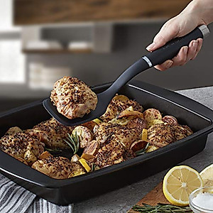 KitchenAid Gourmet Nylon Short Turner, One Size, Matte Black