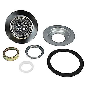 Danco 10644 4-1/2" Mobile Home Flat Top Shower Drain Strainer, Chrome