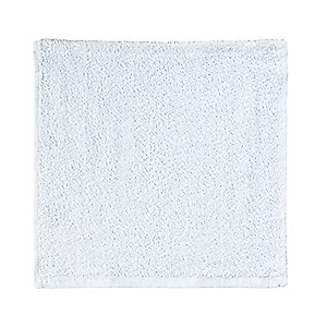 Arkwright Eclipse White Irregular Washcloths - Bulk Case Pack of 300 - Perfect wash Cloth Towels for Home, Kitchen, Bathroom, Hotel, Spa, Resort -1 Lb/Doz