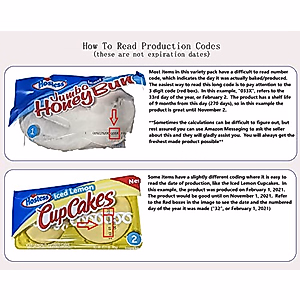 Hostess Variety Pack | Cupcakes, Cinnamon Rolls, Danish, Ding Dongs, Twinkies, Zingers | 30 Count