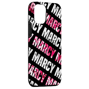 iPhone 12/12 Pro Custom Marcy Phone Cover Pink White Black Personalized Case