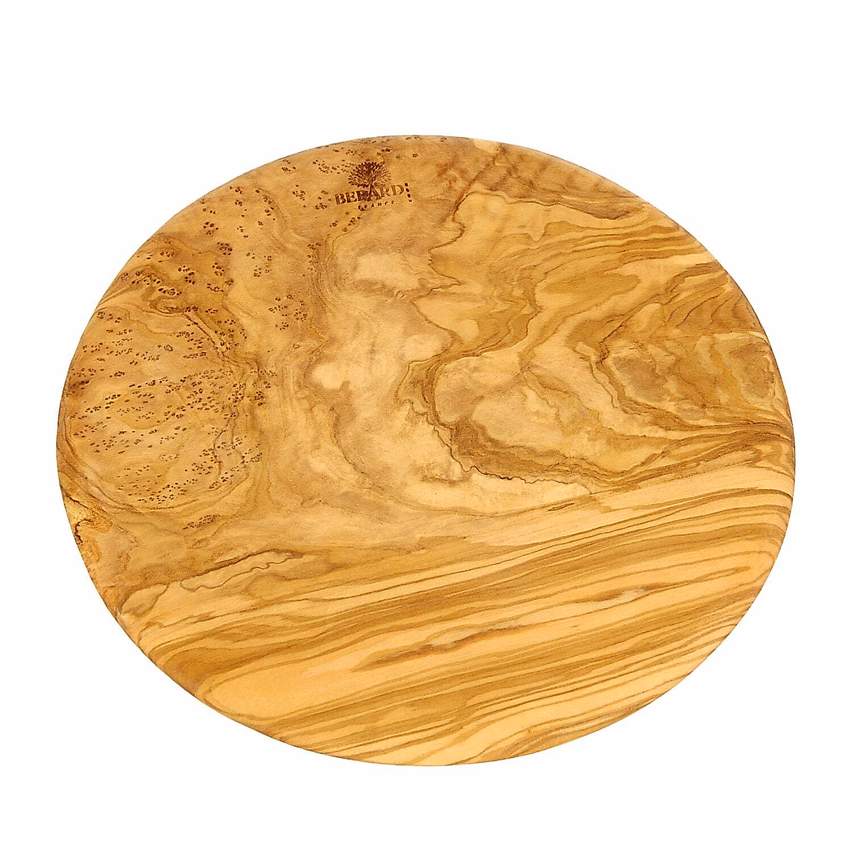 Berard 54177 French Olive-Wood Handcrafted Round Cutting Board