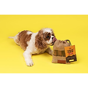 peaksNpaws Premium Cheese Chews -All Natural - 100% Digestibility - Grain, Gluten & Stink Free - Low in Fat, High in Protein - Small Value Pack Chicken Flavor