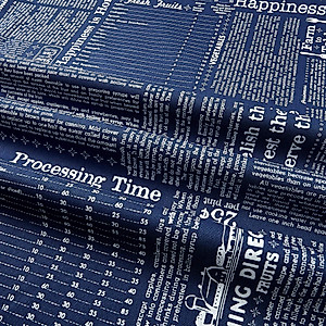 Farm Girl Vintage Canning Denim, Quilting Fabric by the Yard