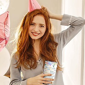 CaringTee 55th Birthday Gifts for Women 55th Birthday Tumbler Ideas 20oz 1968 Birthday Gifts for 55 Year Old Woman Happy 55th Birthday Decorations for women Friends Sister Mom Wife Aunt