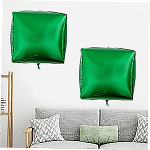 ERINGOGO 10 Pcs 24 Kids Party Decorations Party Decorations for Kids Aluminum Film Balloon Premium Material Balloon Wedding Balloons Love Balloon Cube 24inch Ballons Party Supplies