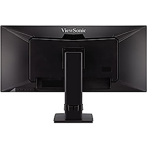 ViewSonic VA3456-MHDJ 34 Inch 21:9 UltraWide WQHD 1440p IPS Monitor with Ultra-Thin Bezels, Ergonomics Design, HDMI, and DisplayPort Inputs for Home and Office