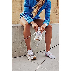 Saucony Women's RunDry Performance 8, 16 Heel Tab Athletic Socks, S-L, Assorted Darks (8 Pairs), Medium