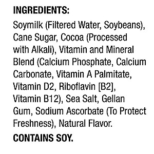 Silk Shelf-Stable Soy Milk Singles, Chocolate, Dairy-Free, Vegan, Non-GMO Project Verified, 8 Fl oz (Pack of 18)