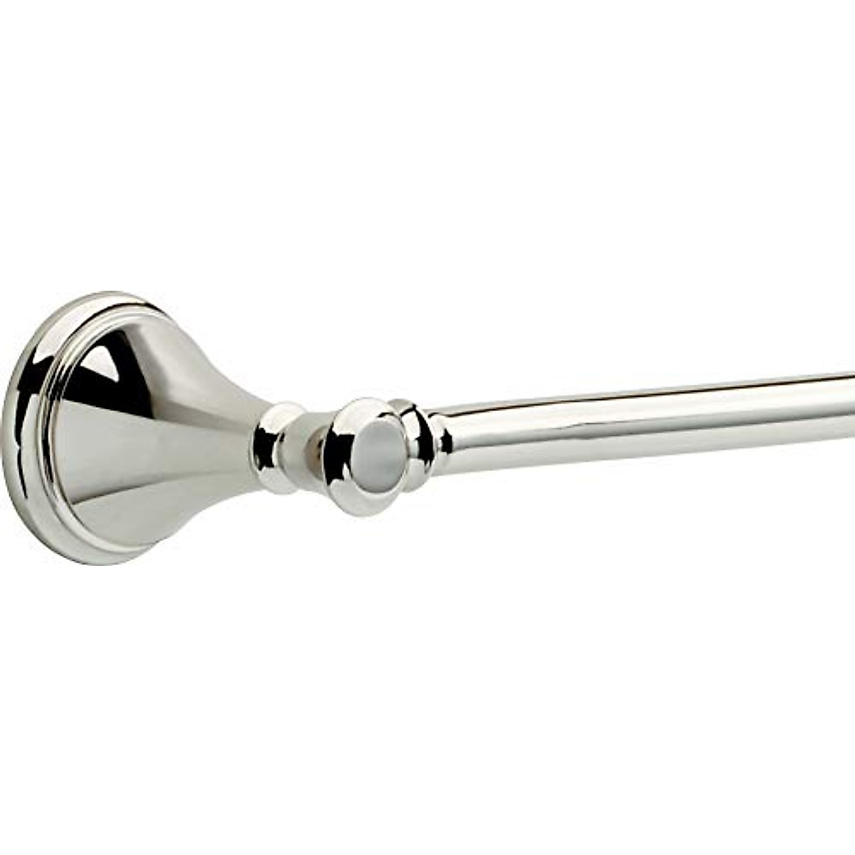 Delta Faucet 79908-PN Pivotal Wall Mounted 8" Mini Towel Bar, Hand Towel Holder in Polished Nickel, Bath Accessories