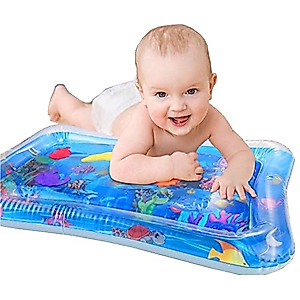 Inflatable Water mat Infants and Toddlers, Perfect for Fun time Play Activity Center Your Baby's Stimulation Growth