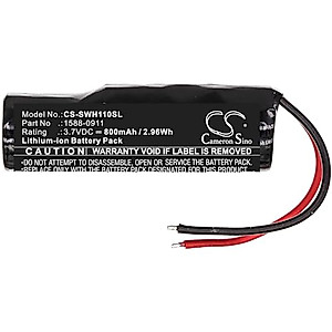 VI VINTRONS Battery for Sony WF-1000XM3 Charging Case, 1588-0911,