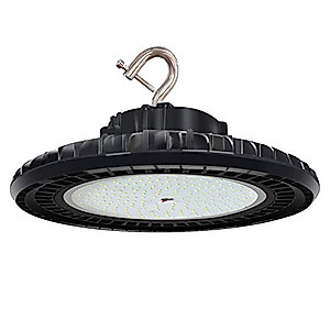 LED Flying Direct 480V LED UFO Hig Bay Light 240W, 1000W MH/HPS Equivalent, 36000LM, 5000K 200-480V Input Voltage, Open Hook, 1-10V Dimmable DLC Premium ETL Approved