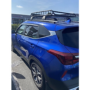 Roof Mounted Steel Cargo Storage Carrier 150 Lb. Capacity Adds 10 Square Feet of Storage