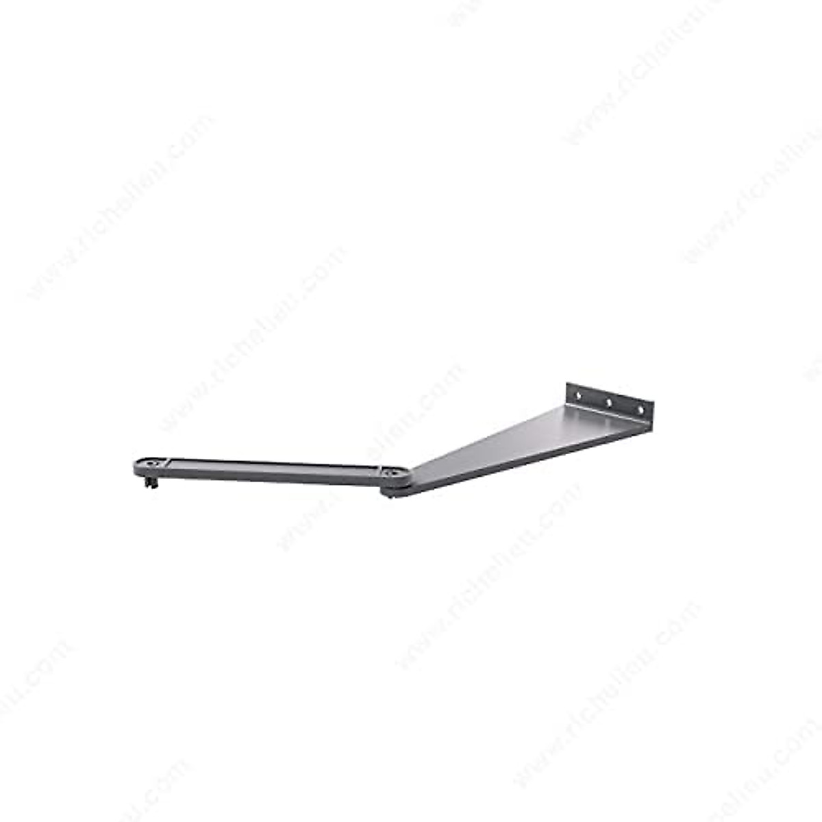 Hailo Solo Pull-Out Trash Can System with DoorKit and Lid 20 Liters (5.28 gal), Capacity 21.1 qts, Slate Gray