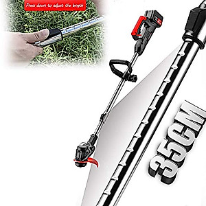 FGHTH Cordless Grass Trimmer Lawn Mower Electric Garden Handheld Strimmer with 48V Lithium-Ion Battery, 8 Blades