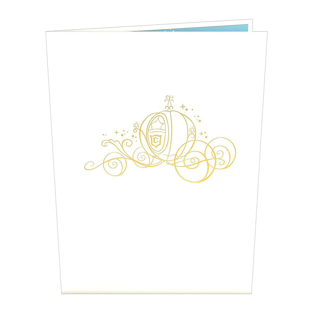 Lovepop Disney's Cinderella Pop Up Card, 5x7-3D Greeting Card, Disney Birthday Cards for Kids, Pop Up Cards for Any Occasion