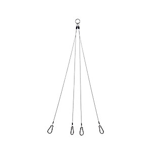 KNVSS Heavy Duty Stainless Steel 4 Arm Crab Trap/Pot Harness for Prawn Trap and Shrimp Pot