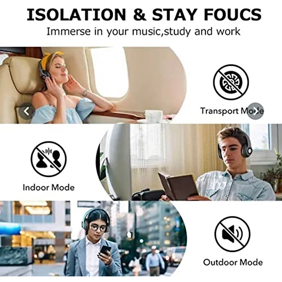 A8S Wireless Bluetooth Headphones Foldable Overear Headsets Hi-Fi Stereo Earphones with Built-in Mic Support Micro SD/TF, FM for iPhone/Samsung/iPad/PC (Blue)