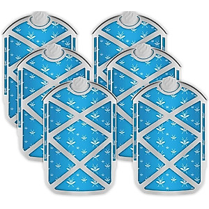 Refill Cartridge Kit Compatible with ZEVO M364, Refill Cartridge Kit Replacement Only Blue 100% Fit for Plug-in Light M364(6 pcs)