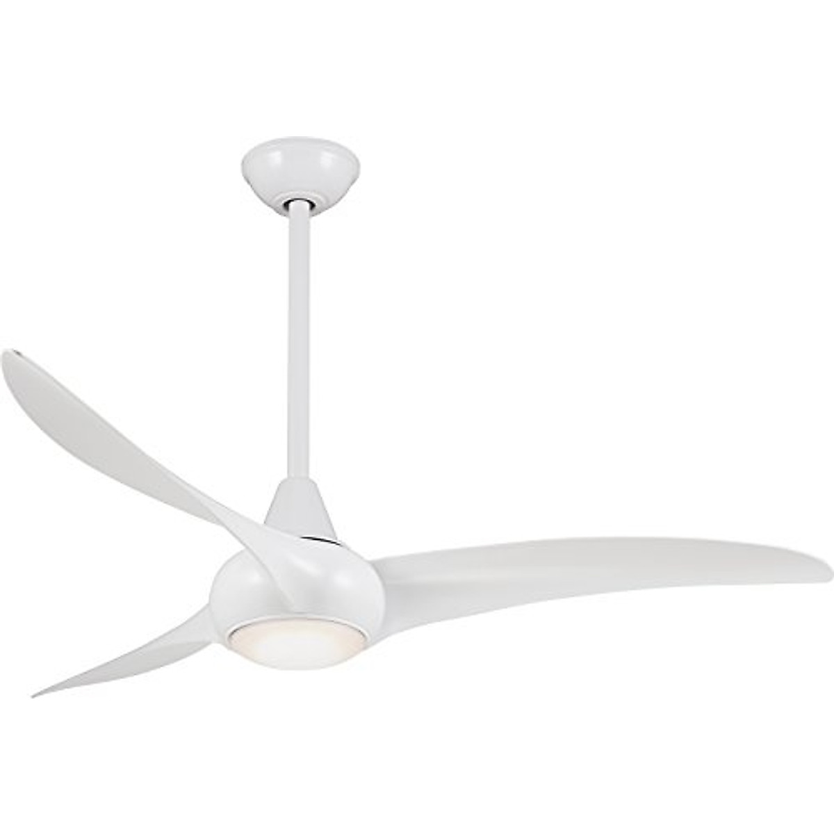 Minka-Aire F844-WH, Light Wave, 52" Ceiling Fan, White