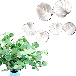 9pcs/set Eucalyptus Leaves Leaf Veiner Silicone Mold Stainless Steel Cutter Mold Handmade Fondant Flower Mould Cake Decorating Tool