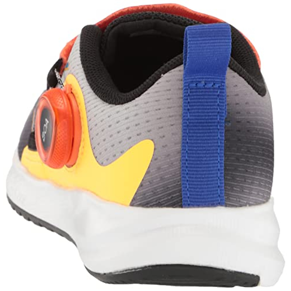New Balance Kid's Fuelcore Reveal V3 Boa Running Shoe, Black/Infinity Blue/Vibrant Orange, 3 Little Kid