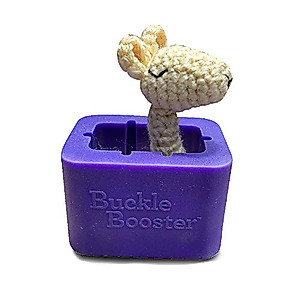 Seat Belt Buckle Booster™ (BPA Free) - Raises Your Seat Belt for Easy Access - Stop Fishing for Buried Seat Belts - Makes Receptacle Stand Upright Buckling (1)