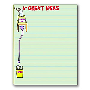 Stonehouse Collection Funny To Do List Notepads Assorted Pack - 4 Pads For Your Lists - Office Notepads - USA Made (Funny Pack)