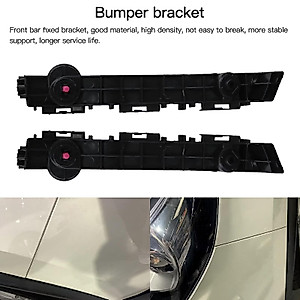 2Pcs 5211504070 Left & Right Bumper Brackets Pickup Front Bumper Brackets Replacement for 2017 Toyota Tacoma SR5 Crew Cab Pickup 4-Door 3.5L 3456CC V6 GAS DOHC Naturally Aspirated