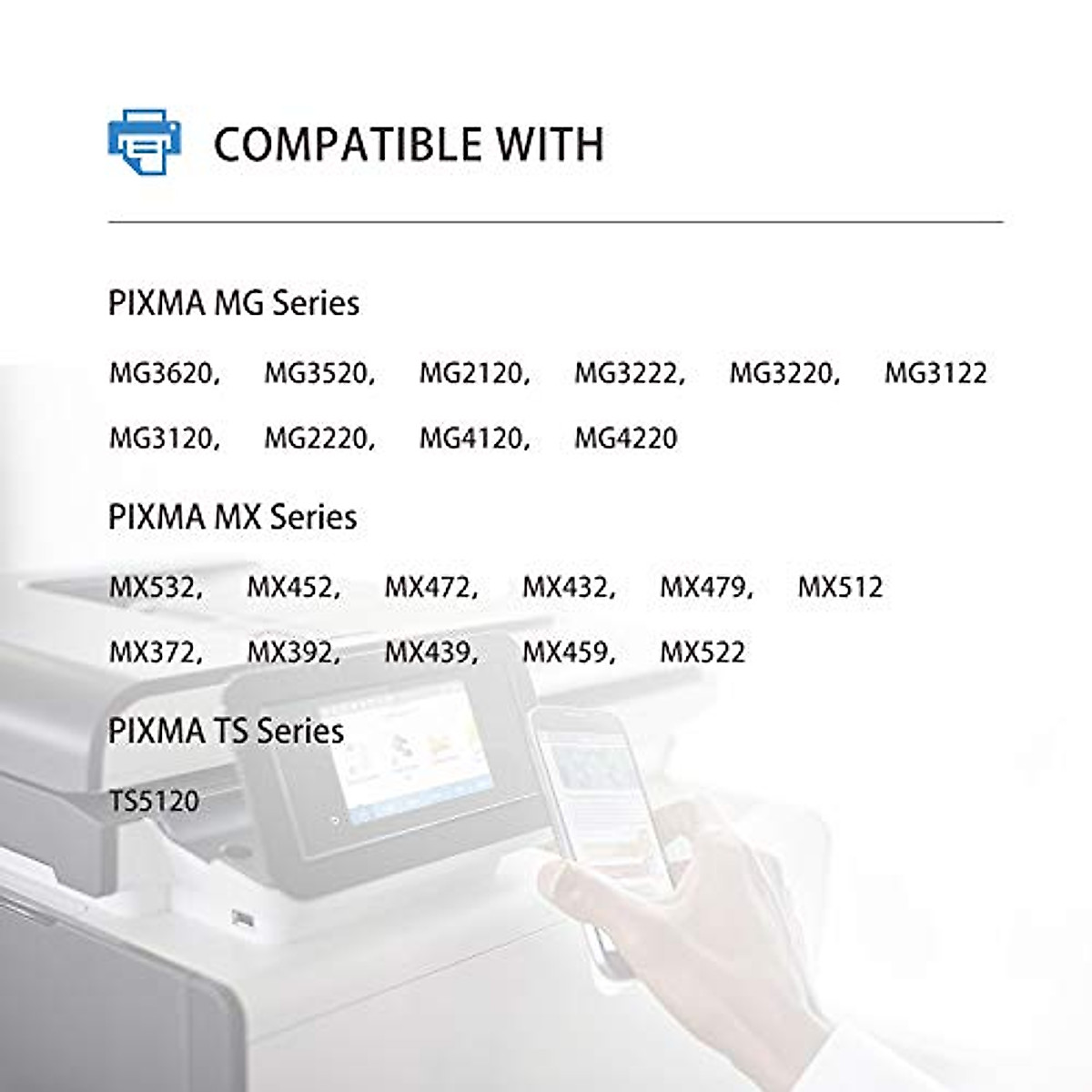 TEINO Remanufactured Ink Cartridge Replacement for Canon PG-240XL 240 XL CL-241XL 241 XL for Canon PIXMA MG3620 TS5120 MX532 MG3520 MX452 MX472 MX432 MG2120 MG3222 Printer (Black, Tri-Color, 2 Pack)