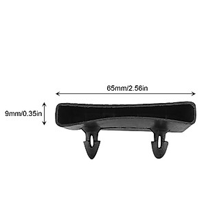 JCBIZ 30pcs 65x9mm Plastic Bed Slat End Caps Holders Plastic Connector Furniture Accessories for Holding Securing Wooden Slats Bed Base