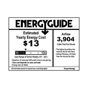 Hunter 52 inch. Outdoor Ceiling Fan in Noble Bronze with LED Light kit (Renewed)