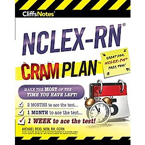 CliffsNotes NCLEX-RN Cram Plan: Illustrated Edition (CliffsNotes Cram Plan)